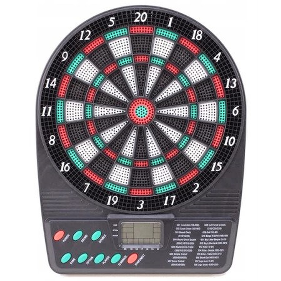 Joc idealStore Electronic Dart, 3 Sageti, 9 Varfuri, 18 Jocuri cu 159 Variante, Dezvolta ...