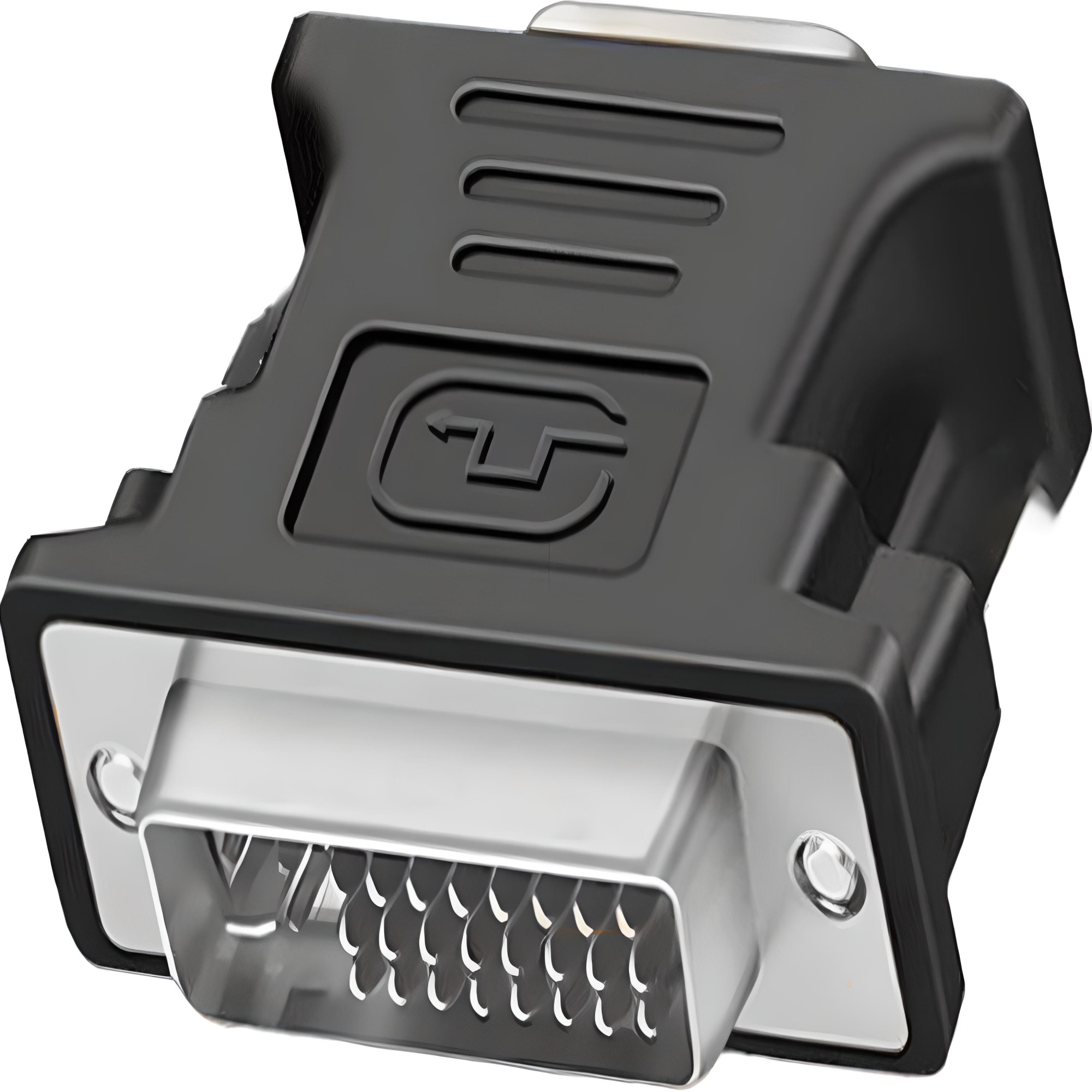 VGA-DVI adapter, 1080p, fekete és ezüst - eMAG.hu