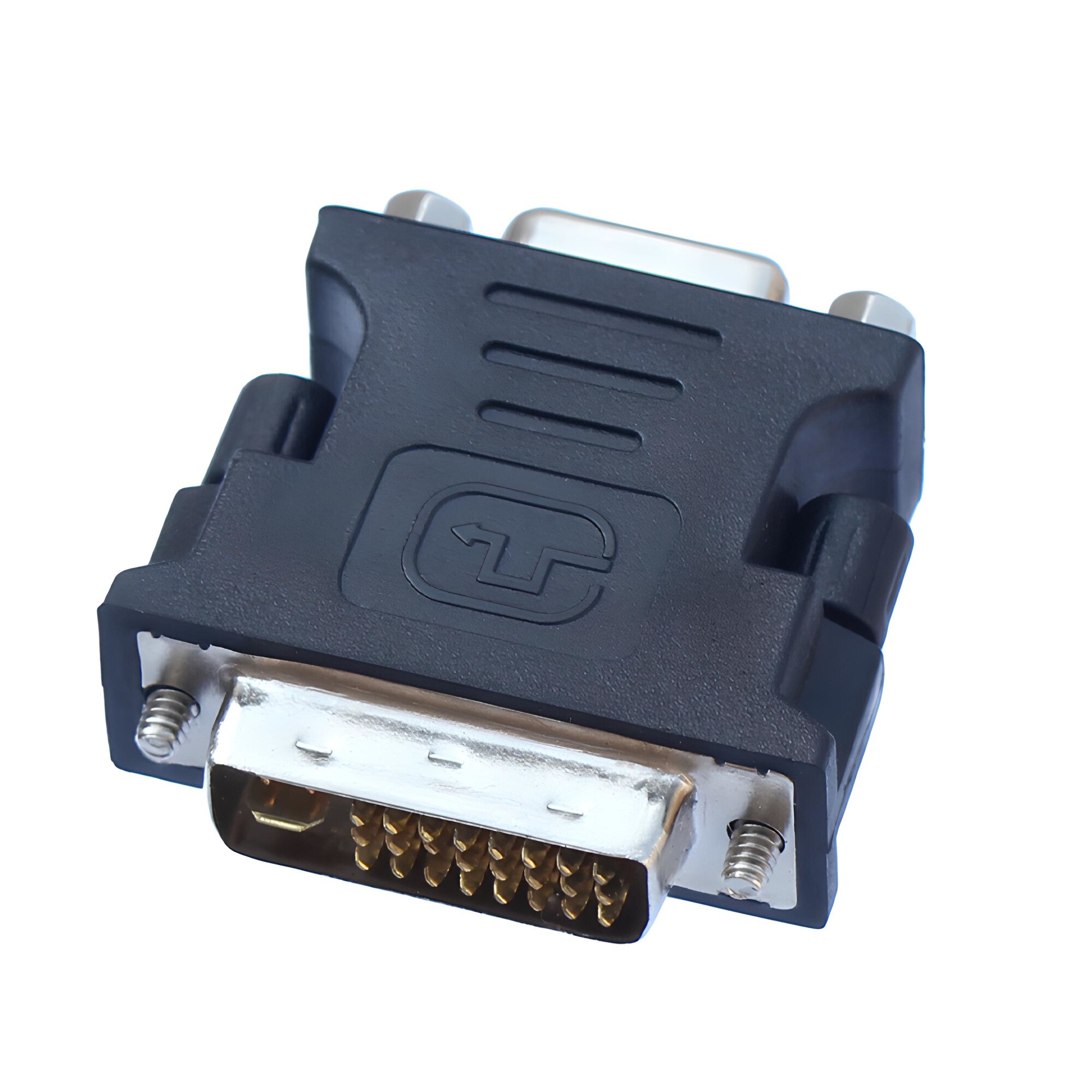 VGA-DVI adapter, 1080p, fekete és ezüst - eMAG.hu