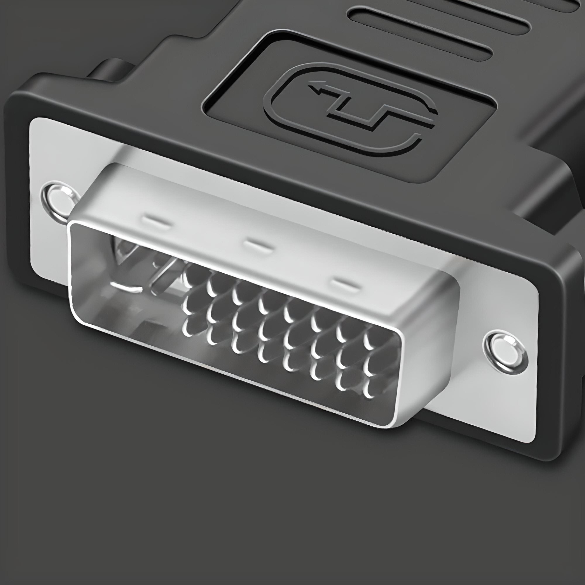 VGA-DVI adapter, 1080p, fekete és ezüst - eMAG.hu