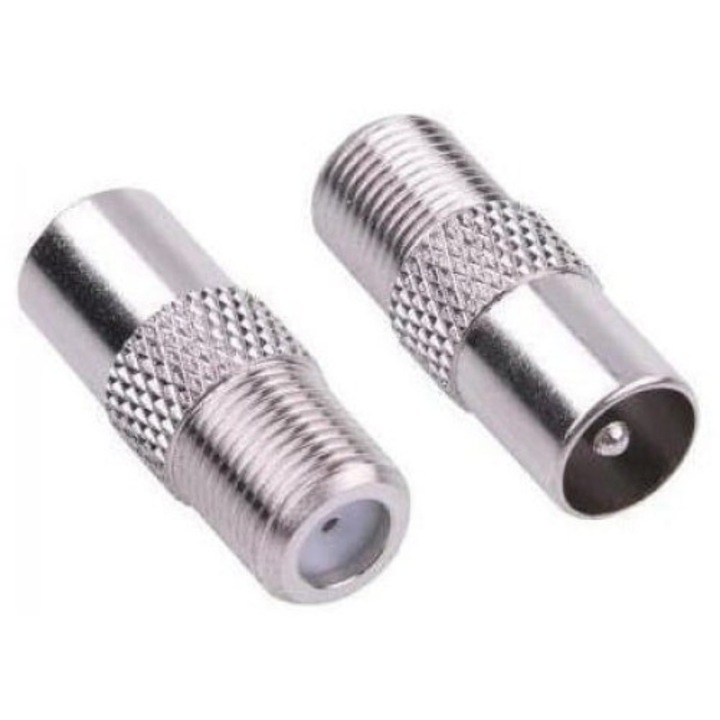 Mufa „F”, Libox, Metal, Argintiu - eMAG.ro