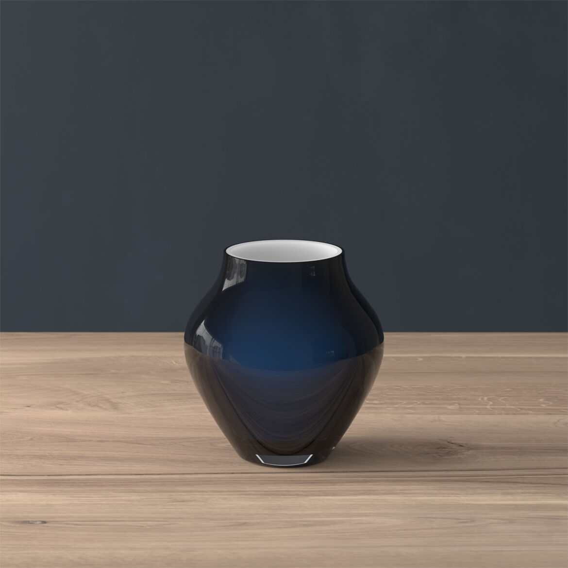 Vaza Oronda mini Midnight Sky, 11.5x12cm, albastra, Villeroy&Boch ...