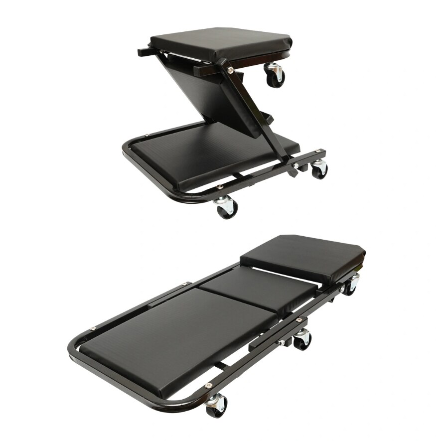 Scaun pentru atelier auto 120kg 6 roti - eMAG.ro