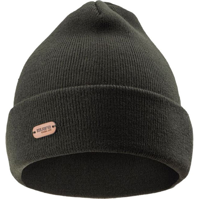 Caciula de iarna pentru barbati, Din acril, Marimea universal, Verde ...