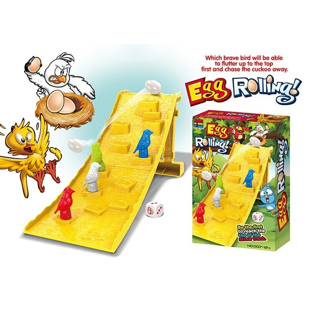 Joc De Familie Rolling Eggs Icom Poland 7 Ani Multicolor Emagro