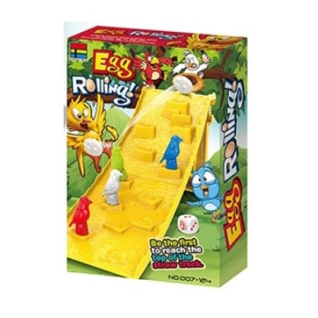 Joc de familie Rolling Eggs, Icom Poland, +7 ani, Multicolor - eMAG.ro