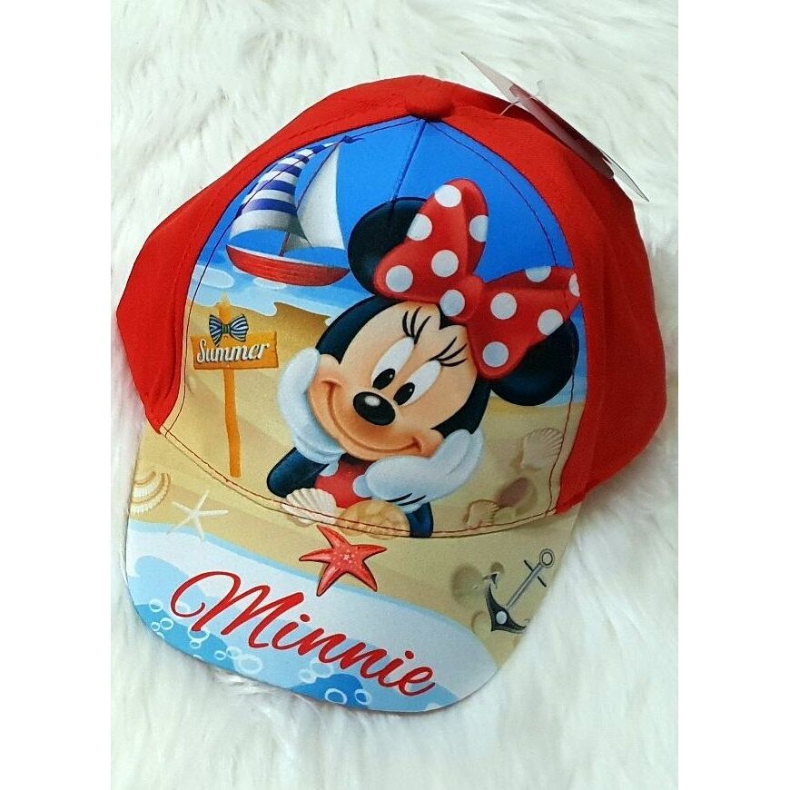 Sapca rosie de soare Minnie 48cm - eMAG.ro