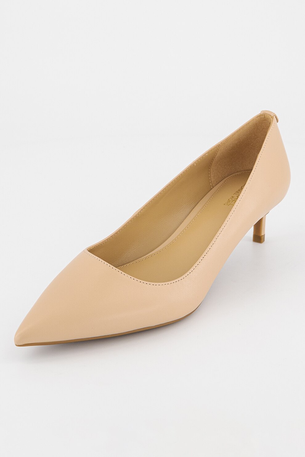 Michael Kors, Pantofi uni cu toc kitten, Bej, 7 - eMAG.ro