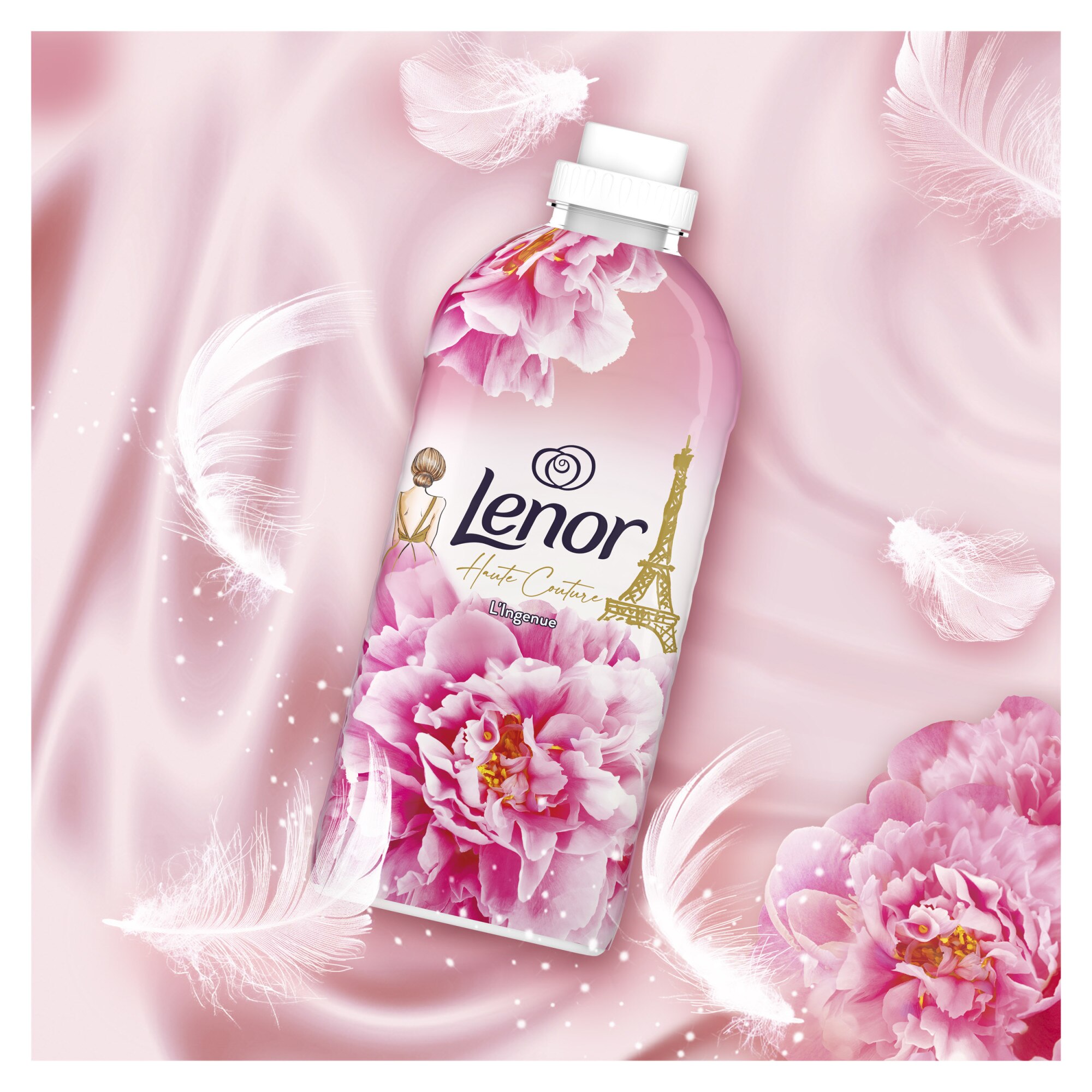 Омекотител Lenor Haute Couture L'Ingenue, 1.2 л, 48 пранета - eMAG.bg