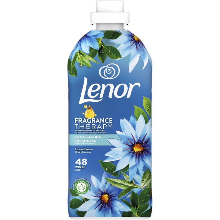 Balsam de rufe Lenor Fragrance Therapy Ocean Breeze, 1.2 L, 48 spalari ...