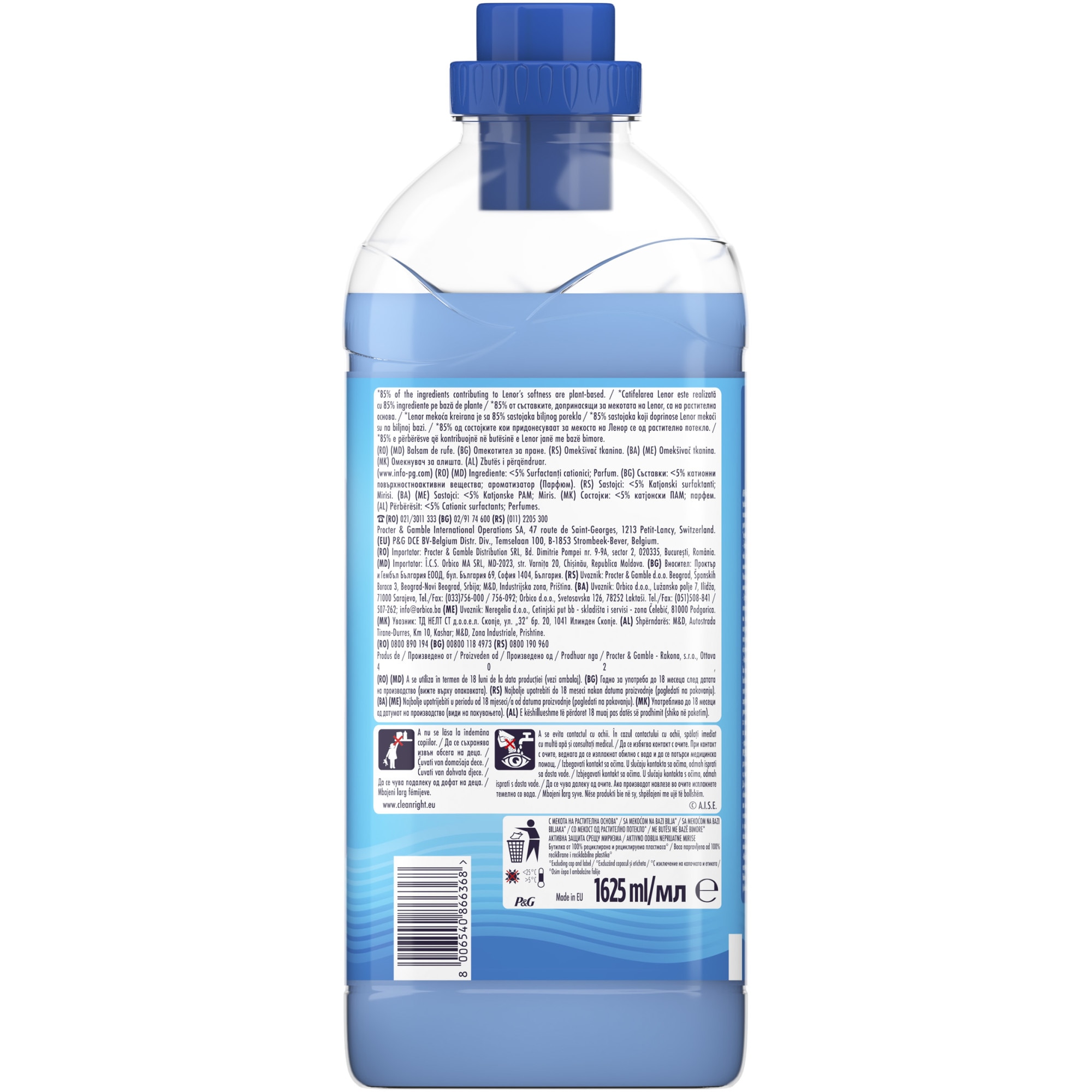 Lenor Spring Awakening mosodai kondicionáló, 1,6 L, 65 mosás - eMAG.hu