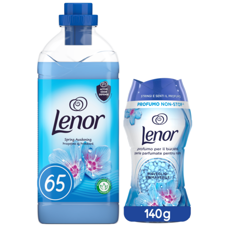 Pachet Balsam de rufe Lenor Spring Awakening, 1.65 L, 65 spalari ...
