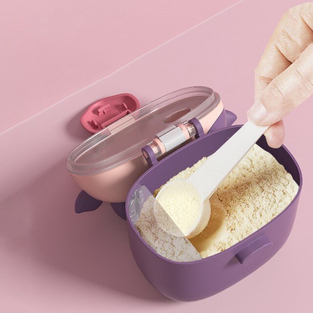 Dozator formula de lapte praf pentru copii, WEPZSXO, Plastic, Mov - eMAG.ro