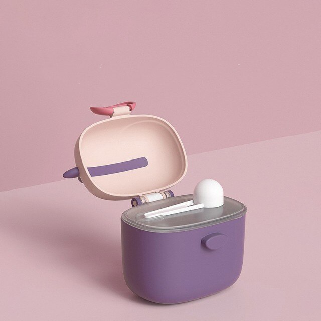 Dozator formula de lapte praf pentru copii, WEPZSXO, Plastic, Mov - eMAG.ro