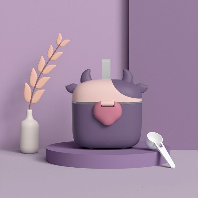 Dozator formula de lapte praf pentru copii, WEPZSXO, Plastic, Mov - eMAG.ro