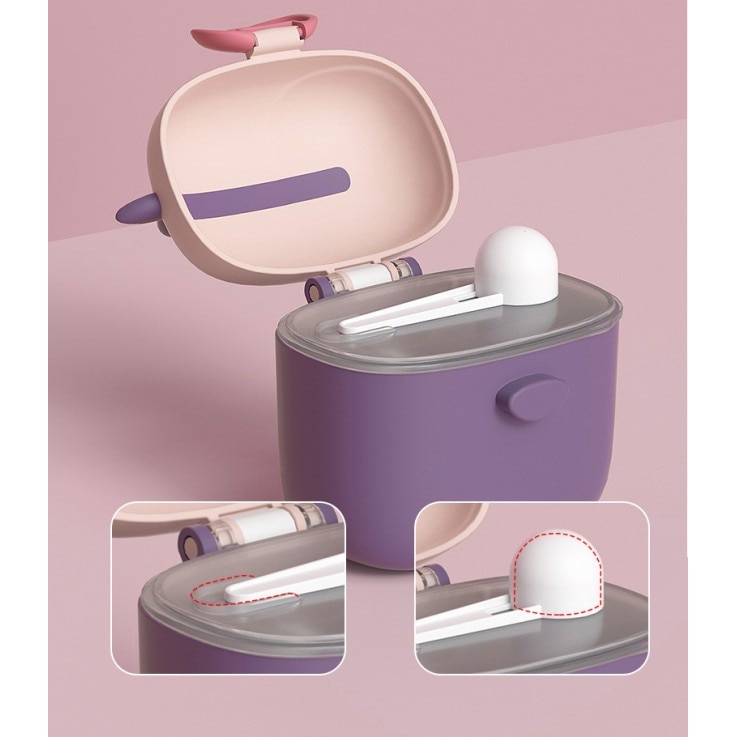 Dozator formula de lapte praf pentru copii, WEPZSXO, Plastic, Mov - eMAG.ro