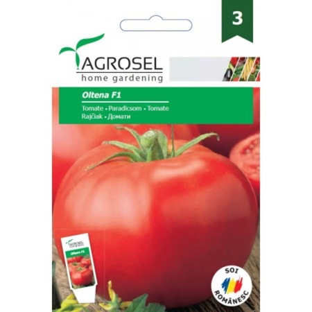Seminte Tomate Oltena F1, Agrosel,10 seminte - eMAG.ro