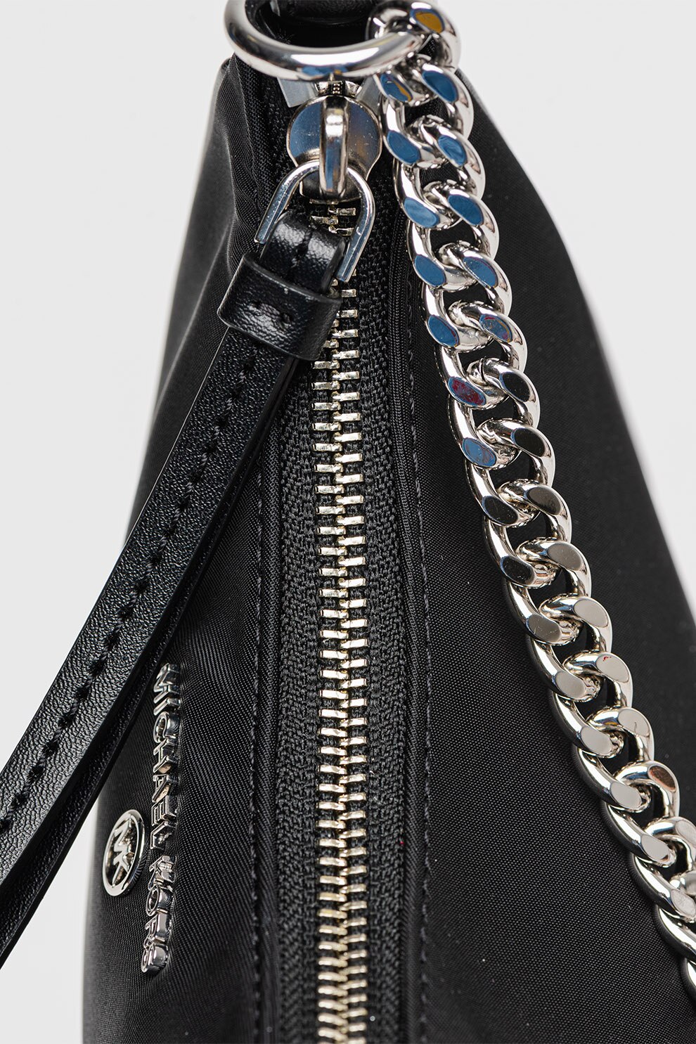 Michael Kors, Geanta cu maner din lant Jet Set, Negru - eMAG.ro