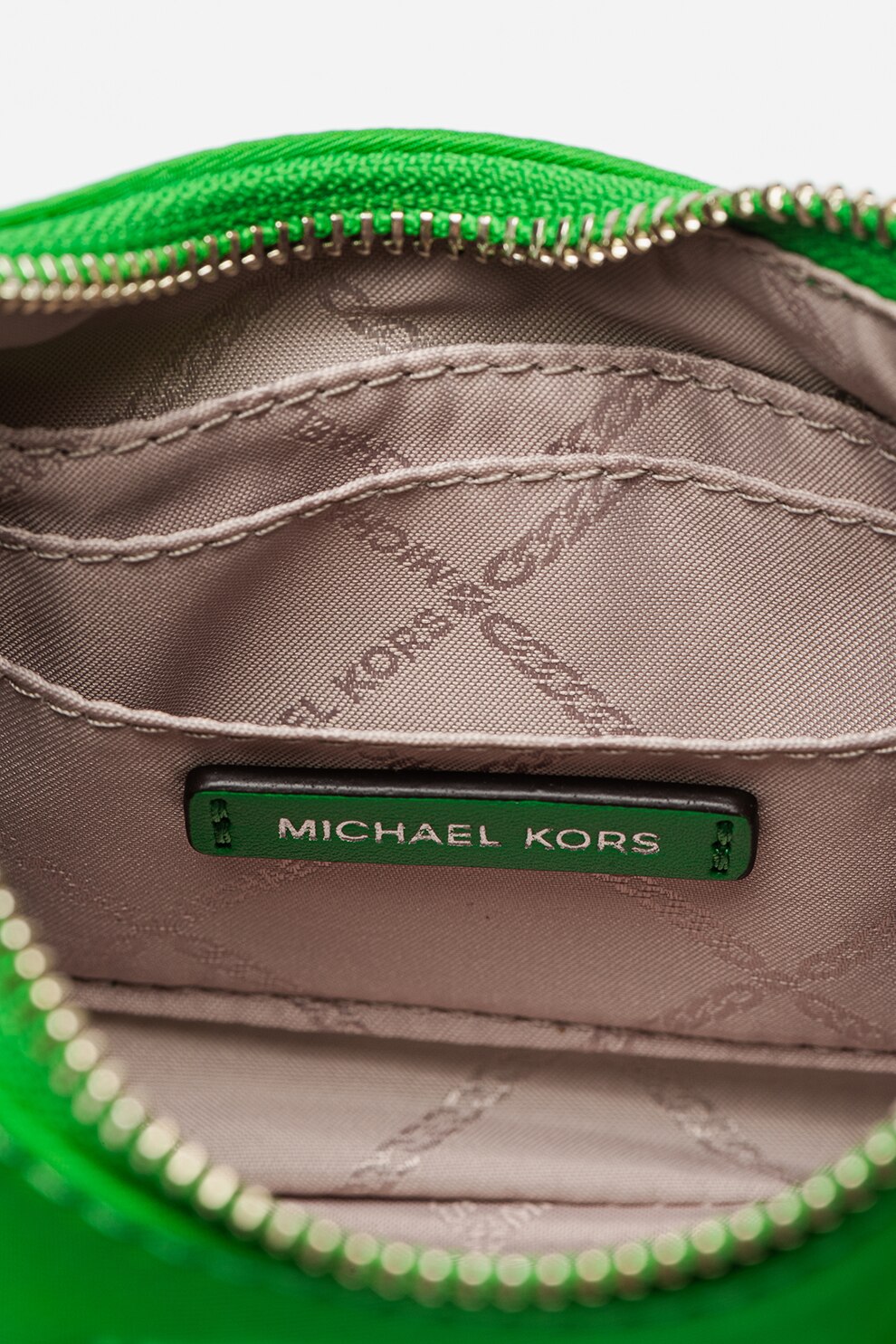 Michael Kors, Geanta cu maner din lant Jet Set, Verde - eMAG.ro