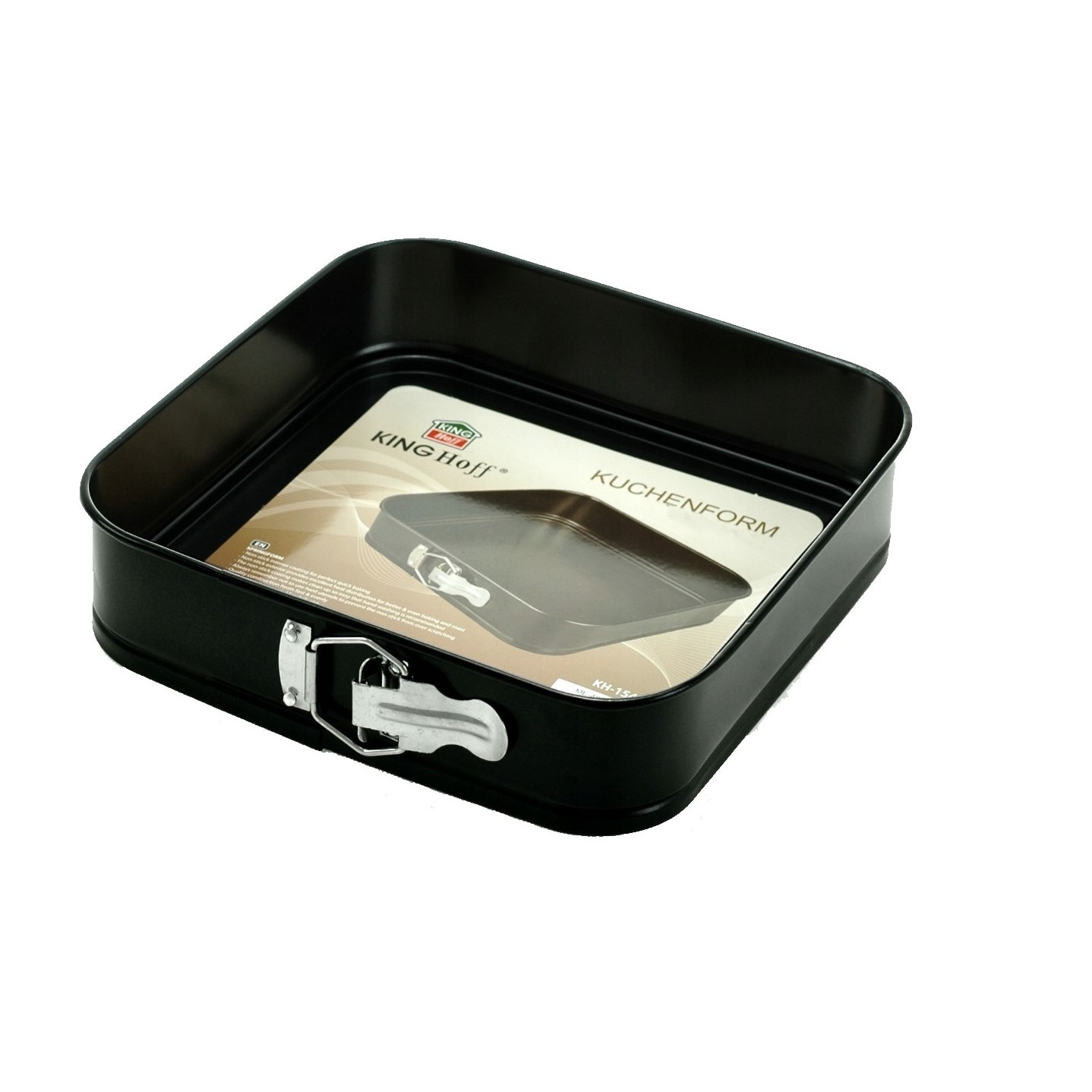 Forma pentru tort, tava copt, patrata, 28 cm, KingHoff - eMAG.ro