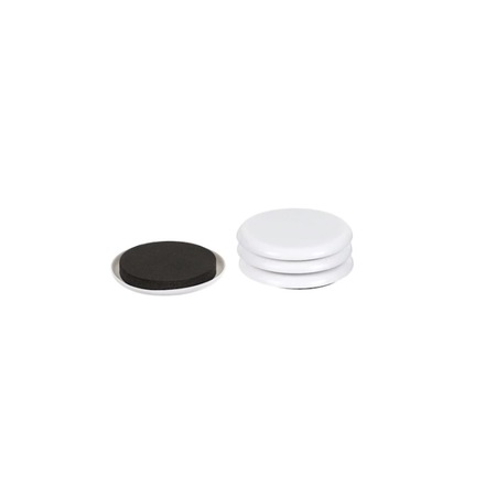 Set 4 glisiere pentru mutat mobila, reutilizabile, plastic, alb ...