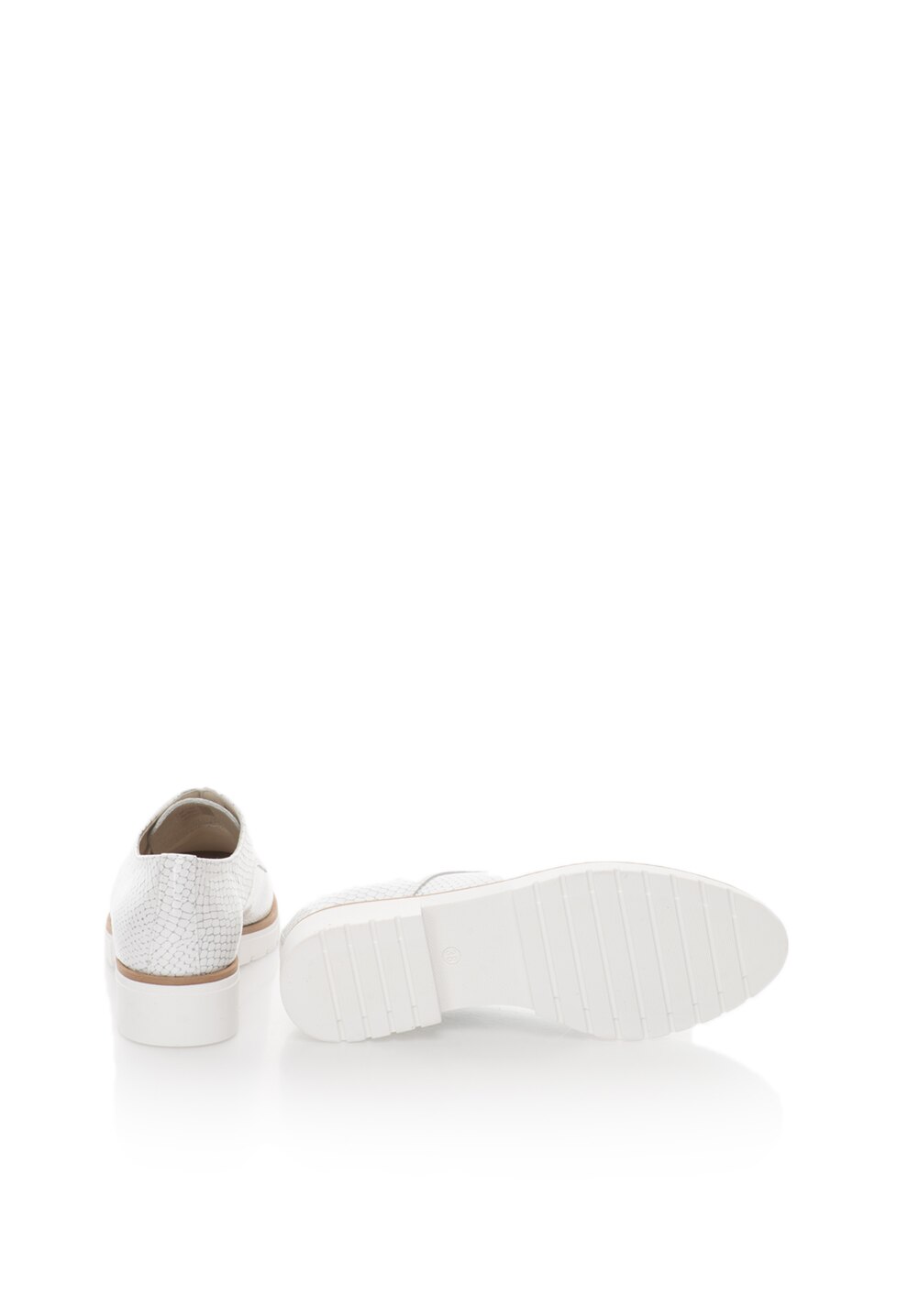 Zee Lane Collection Бели лачени обувки с шагрен 40 - eMAG.bg