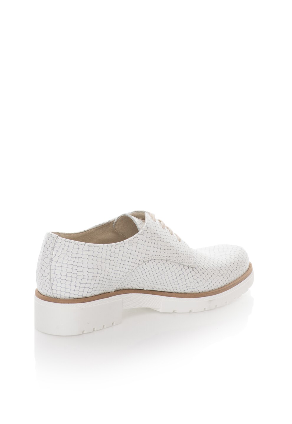 Zee Lane Collection Бели лачени обувки с шагрен 40 - eMAG.bg