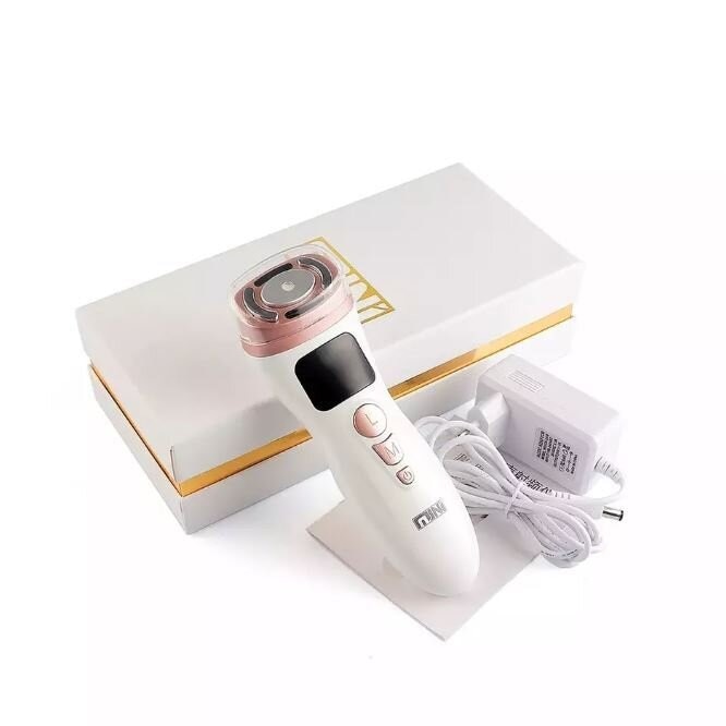 Mini Hifu за дълбок лифтинг SkinTime, EMS, RF радиочестота, LED терапия - eMAG.bg
