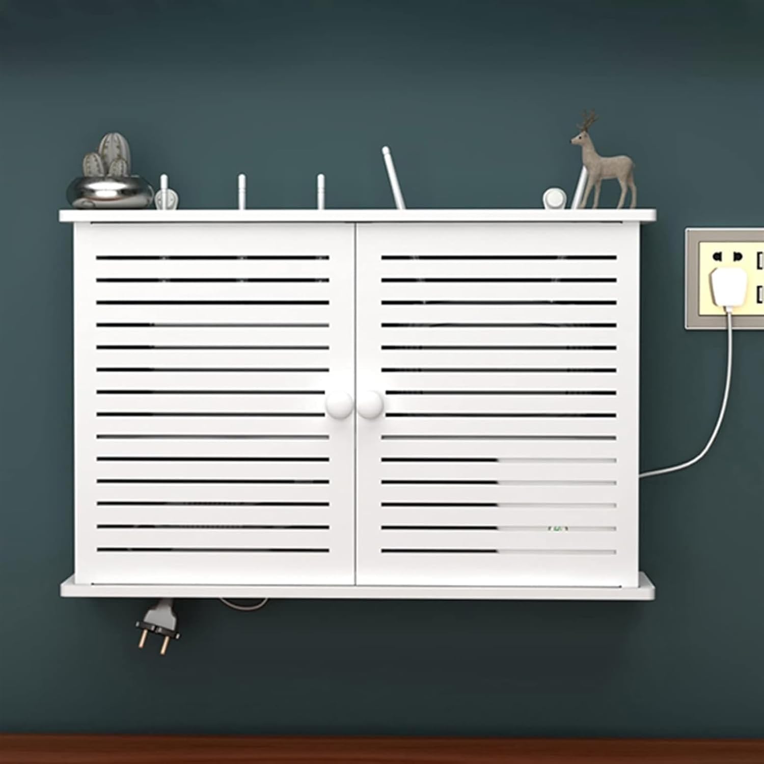 Raft Suport Router Wireless, BYONDSELF®, pentru Mascare Fire si ...