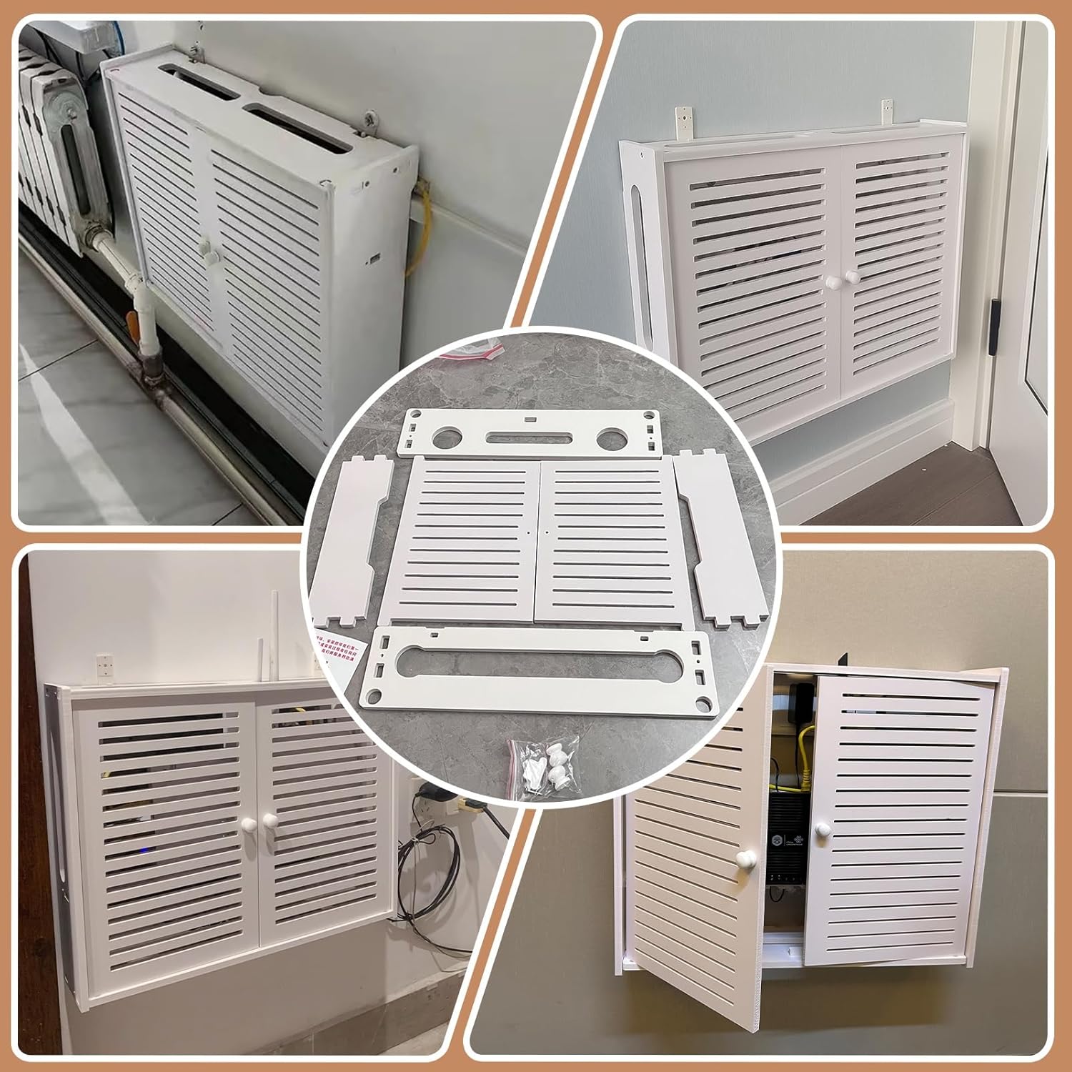 Raft Suport Router Wireless, BYONDSELF®, pentru Mascare Fire si ...