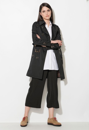 Zee Lane Collection Черен тренч 38 - eMAG.bg