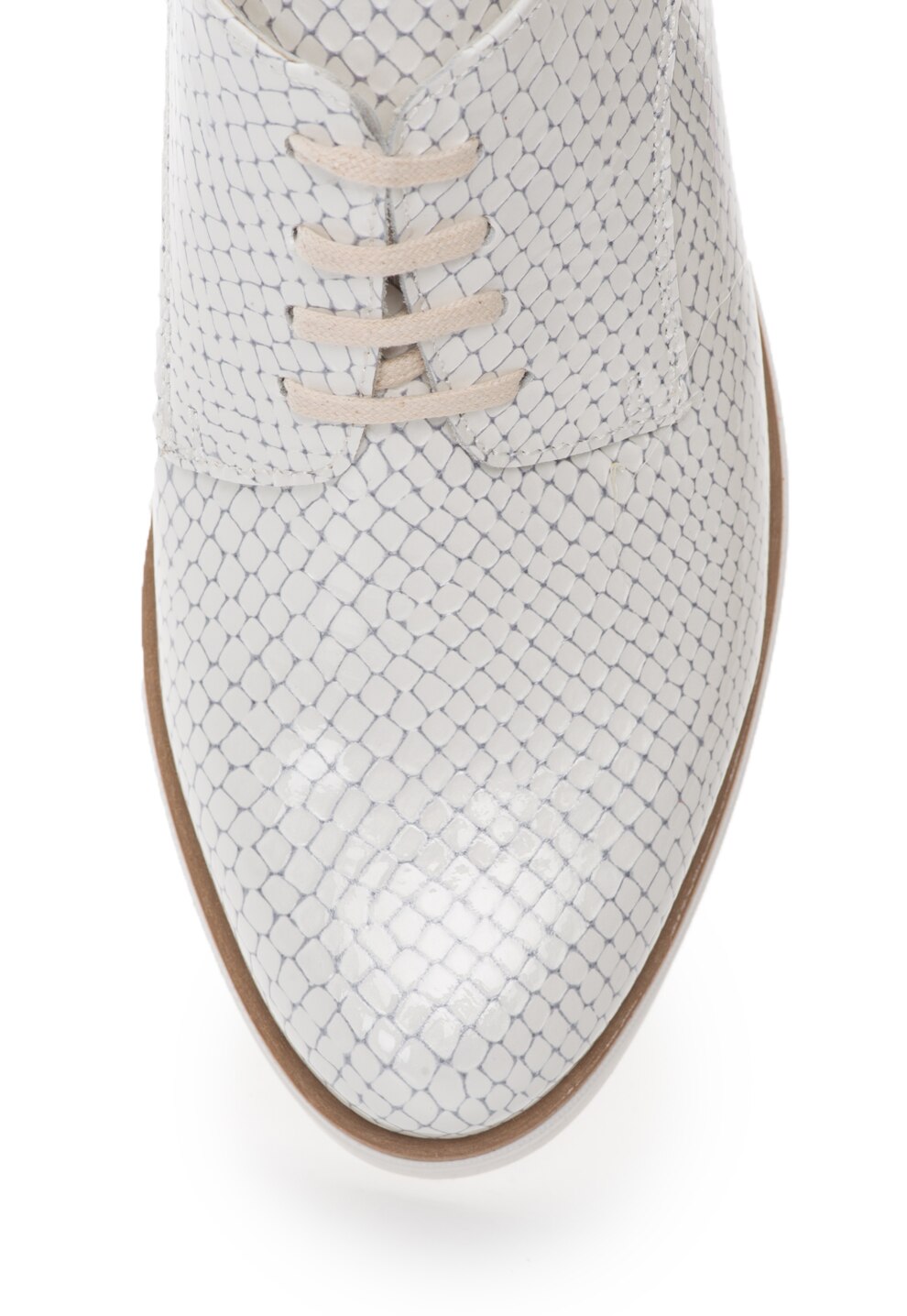 Zee Lane Collection Бели лачени обувки с шагрен 40 - eMAG.bg