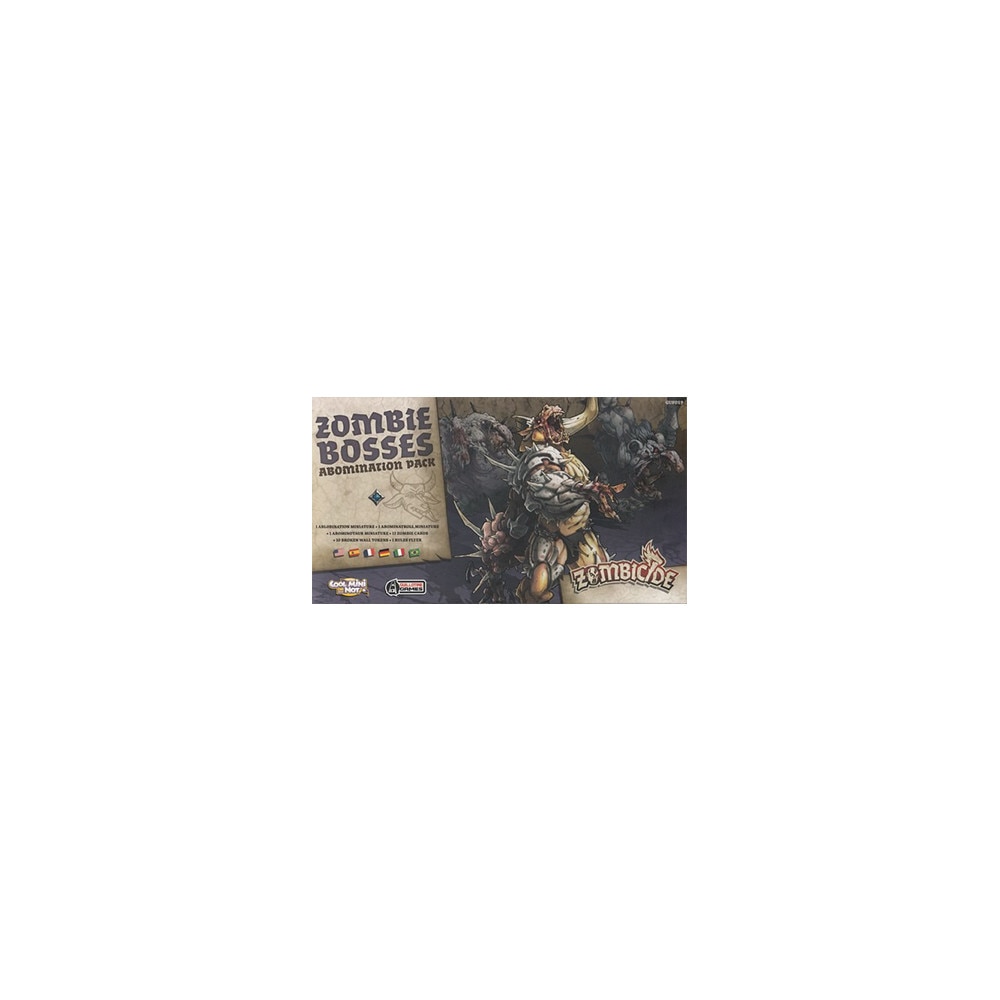 Zombicide: Black Plague Zombie Bosses Abomination Pack - eMAG.bg