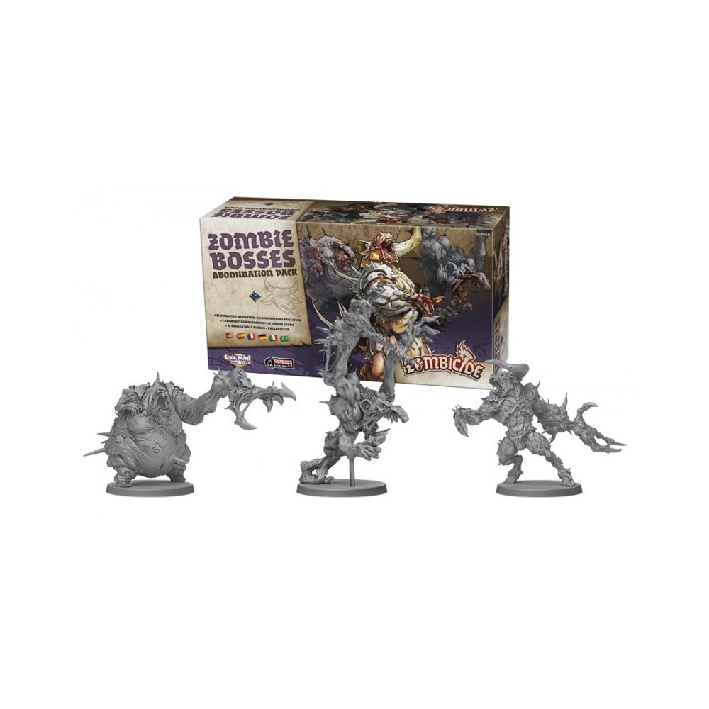 Zombicide: Black Plague Zombie Bosses Abomination Pack - eMAG.bg