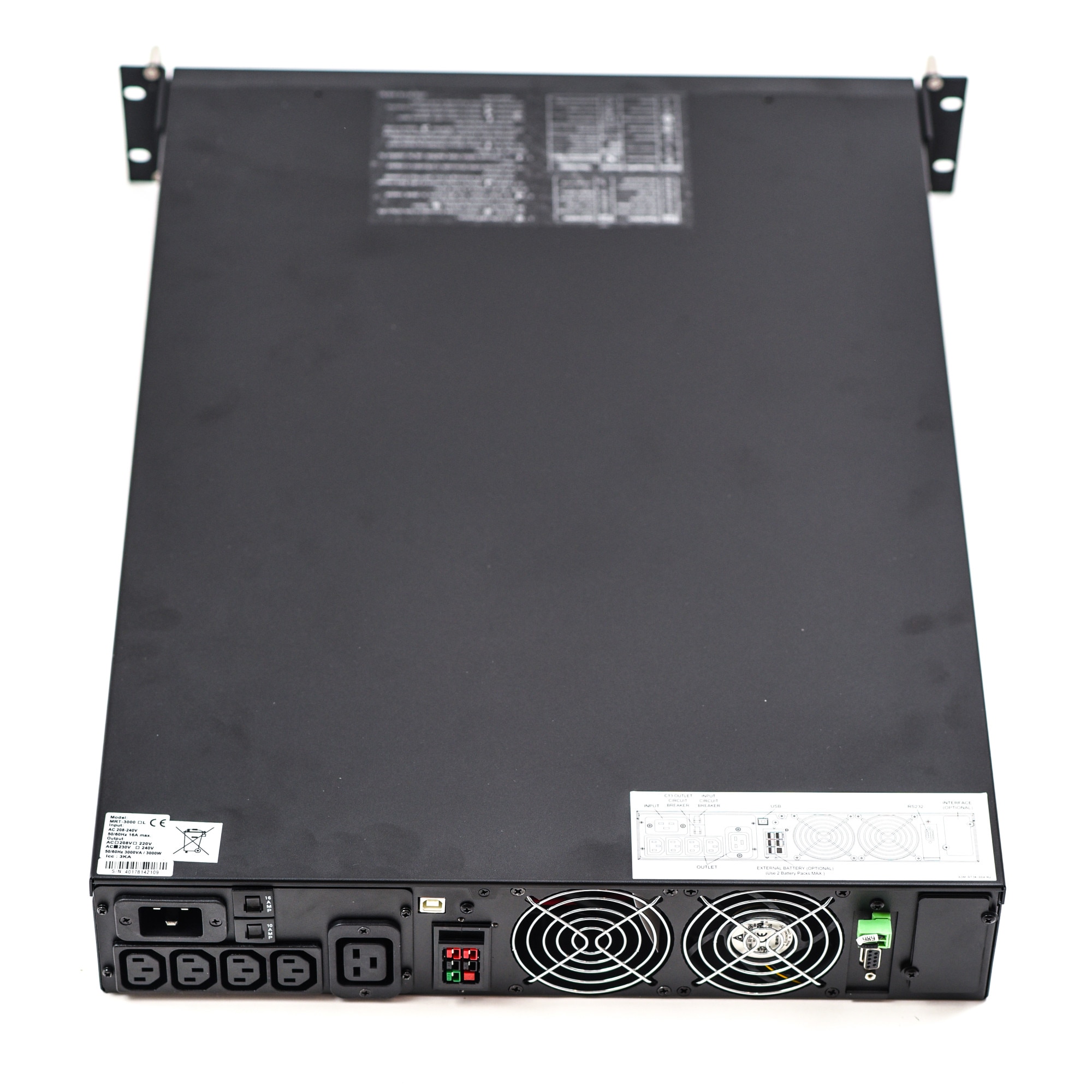 UPS Powercom Vanguard 3000VA / 3000kW - On line, Dubla conversie, pur sinus, versiunea rack ...