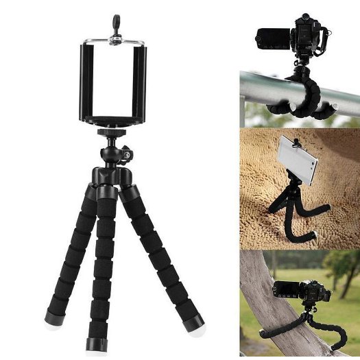 Mini Trepied Flexibil Multifunctional pentru Telefon sau Camera Video ...