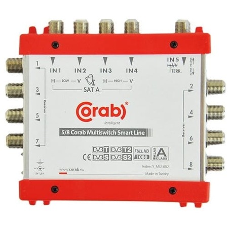 Multiswitch smart line Corab, 5/8, Multicolor - eMAG.bg