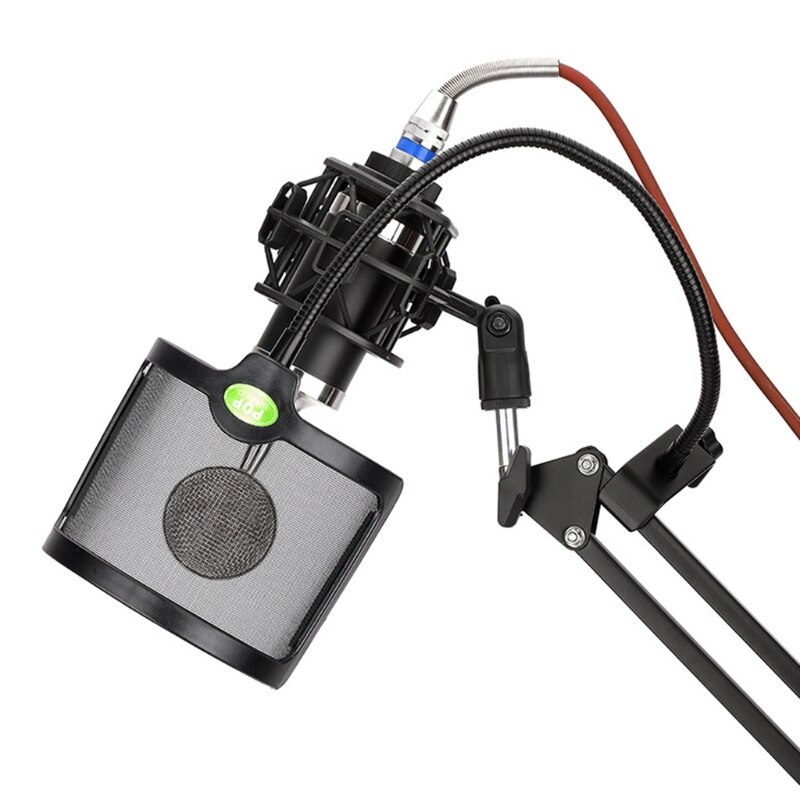 Protectie Microfon Pop Shield Filtru Cu Menghina Universal Scut Dublu ...