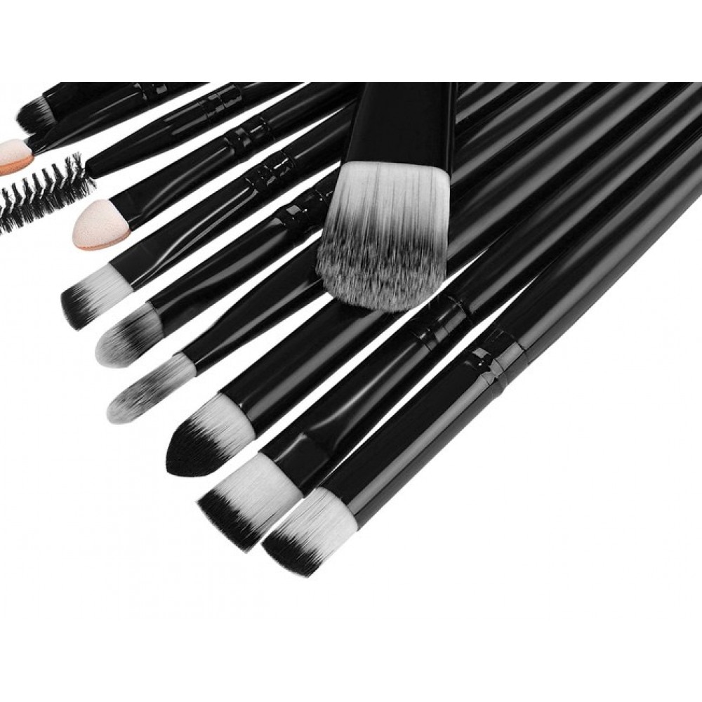 Set de 20 pensule profesionale pentru machiaj DIGIMAT®, din par ...