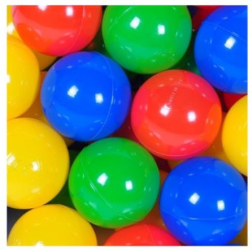 Bile colorate copii, 50 bucati set 6 cm, pentru loc de joaca - eMAG.ro