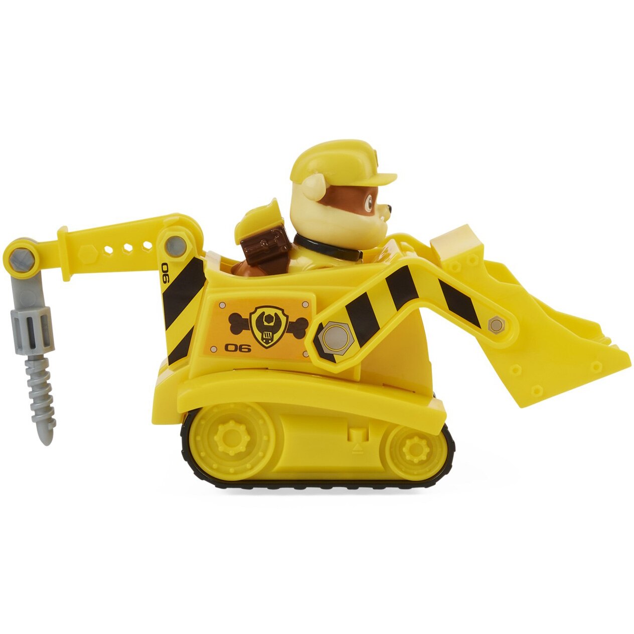 Set figurina cu vehicul Paw Patrol - Rubble, Bulldozer - eMAG.ro