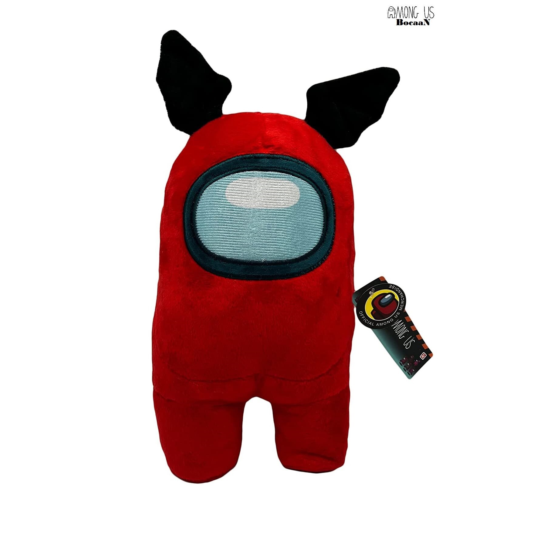 Jucarie de plus Among Us, Rosu, 30 cm - eMAG.ro