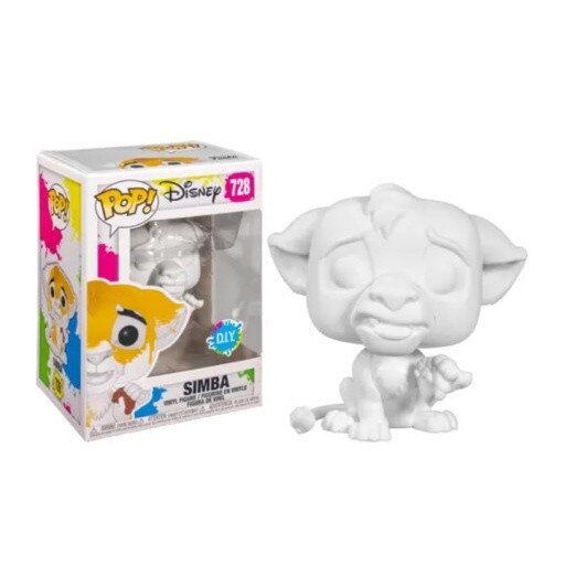 Figurina cu Simba, FunKo, 10 cm, Alb - eMAG.ro