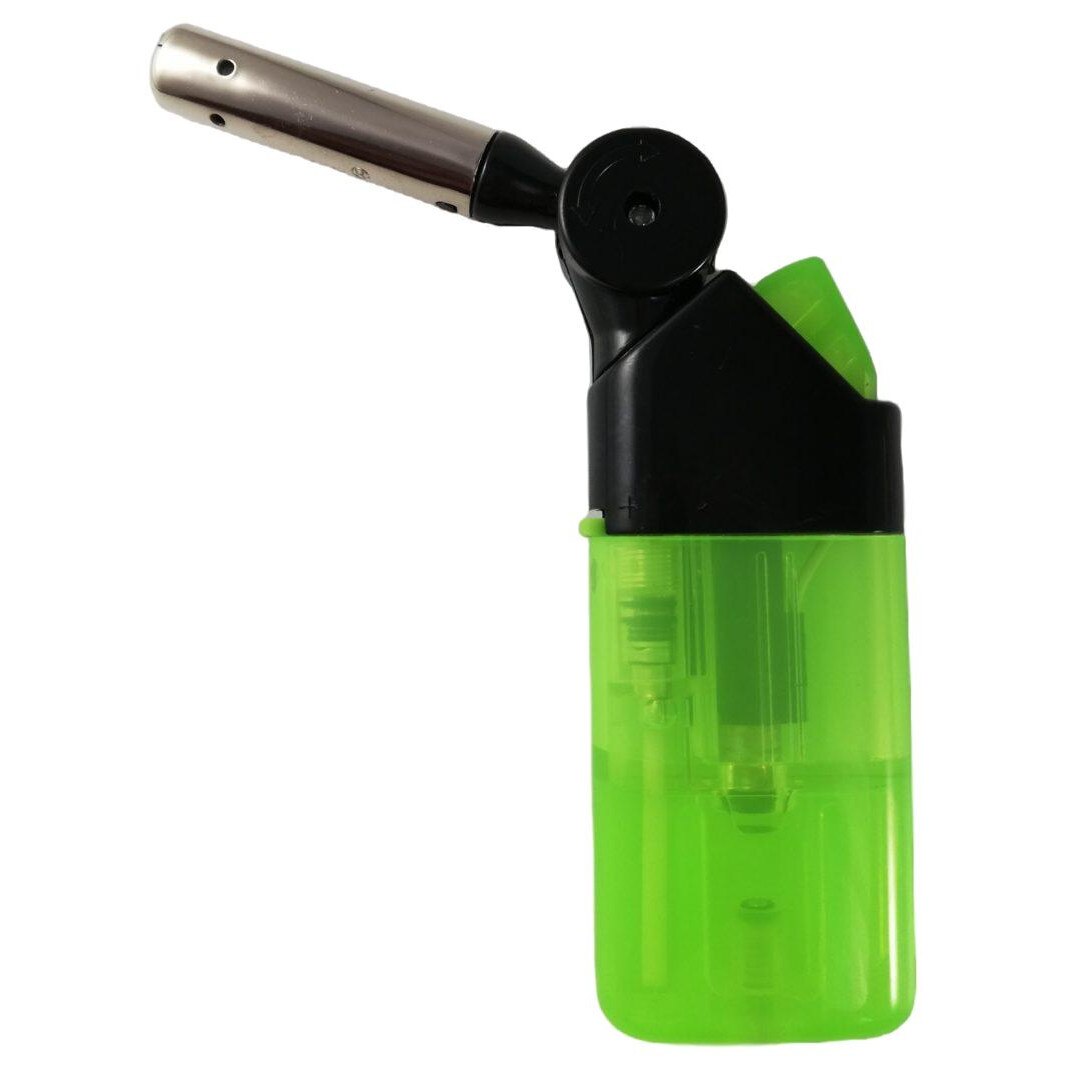 Bricheta cu gaz, Plastic/Metal, Reincarcabil, Verde - eMAG.ro