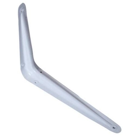 Suport raft, 100 x 75 mm, Otel, Alb - eMAG.ro