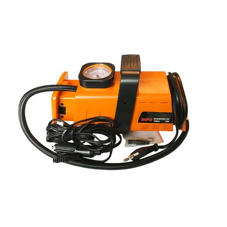 Compresor Auto Profesional, 12V, 220V, 10A, 10 bar, 200 Psi, 20L/min ...