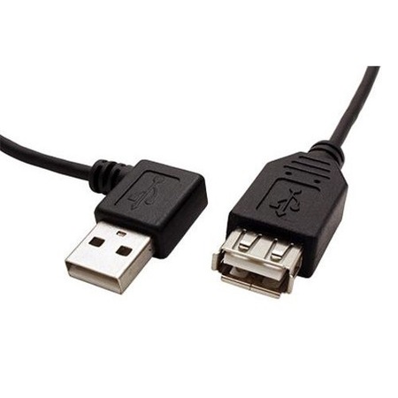 Cablu prelungitor USB tata - USB mama, 2.0, AA, 30 cm, Negru - eMAG.ro