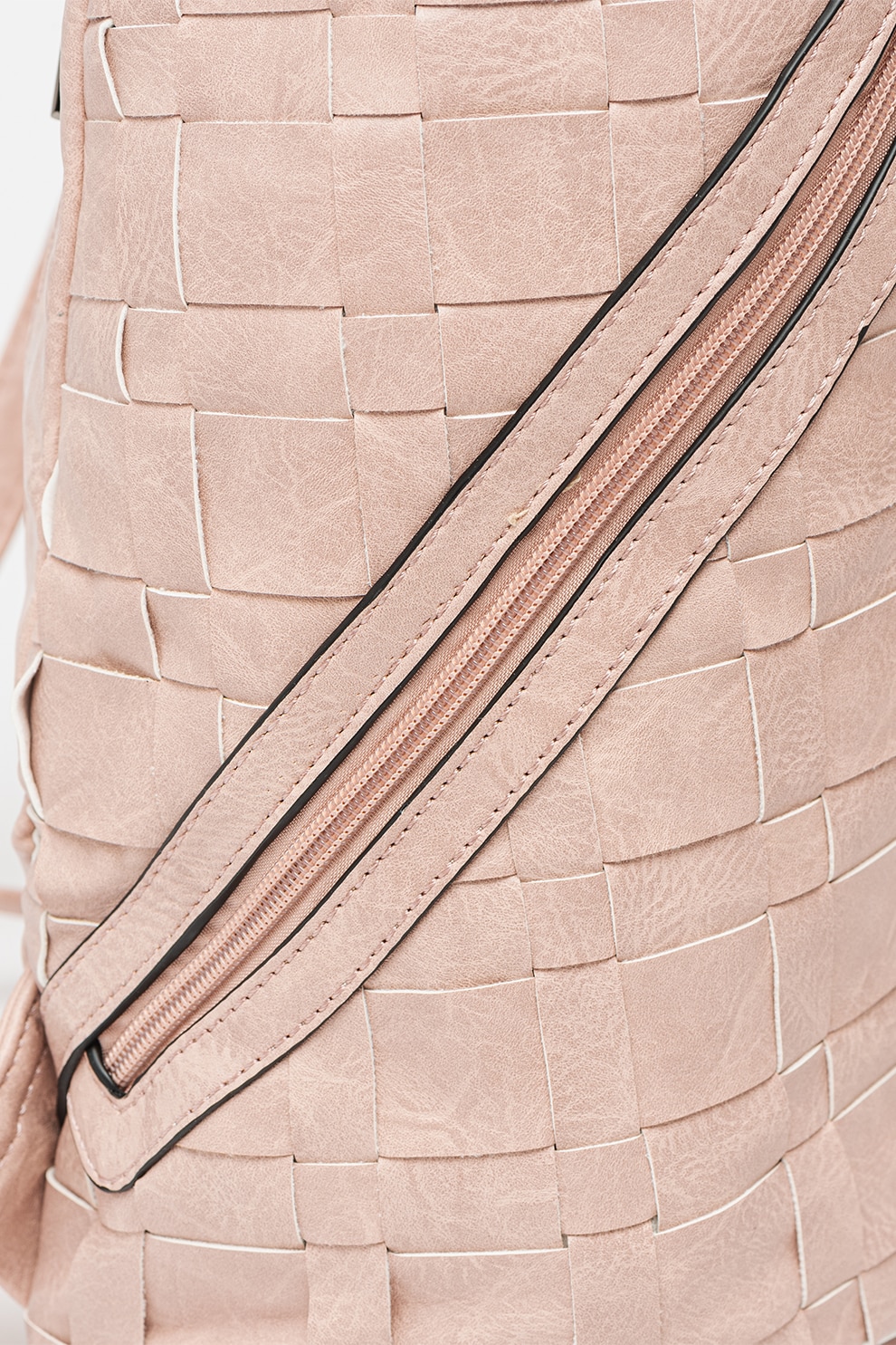 Francesca Rossi, Rucsac cu design intercalat, Roz prafuit - eMAG.ro