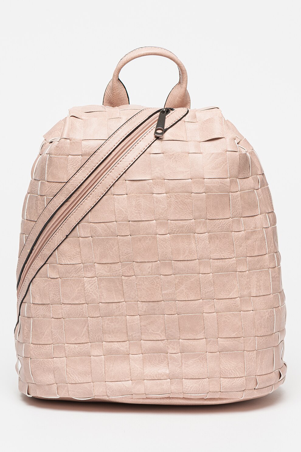 Francesca Rossi, Rucsac cu design intercalat, Roz prafuit - eMAG.ro