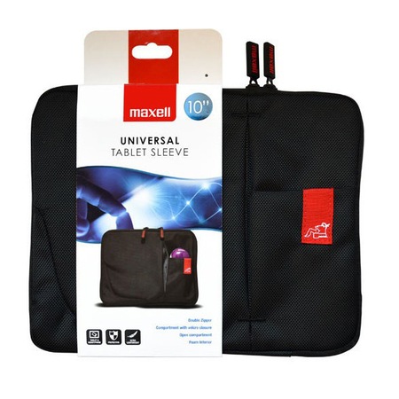 Maxell Univerzális tablet PC táska - 10-coll méretű tabletekhez, fekete ...